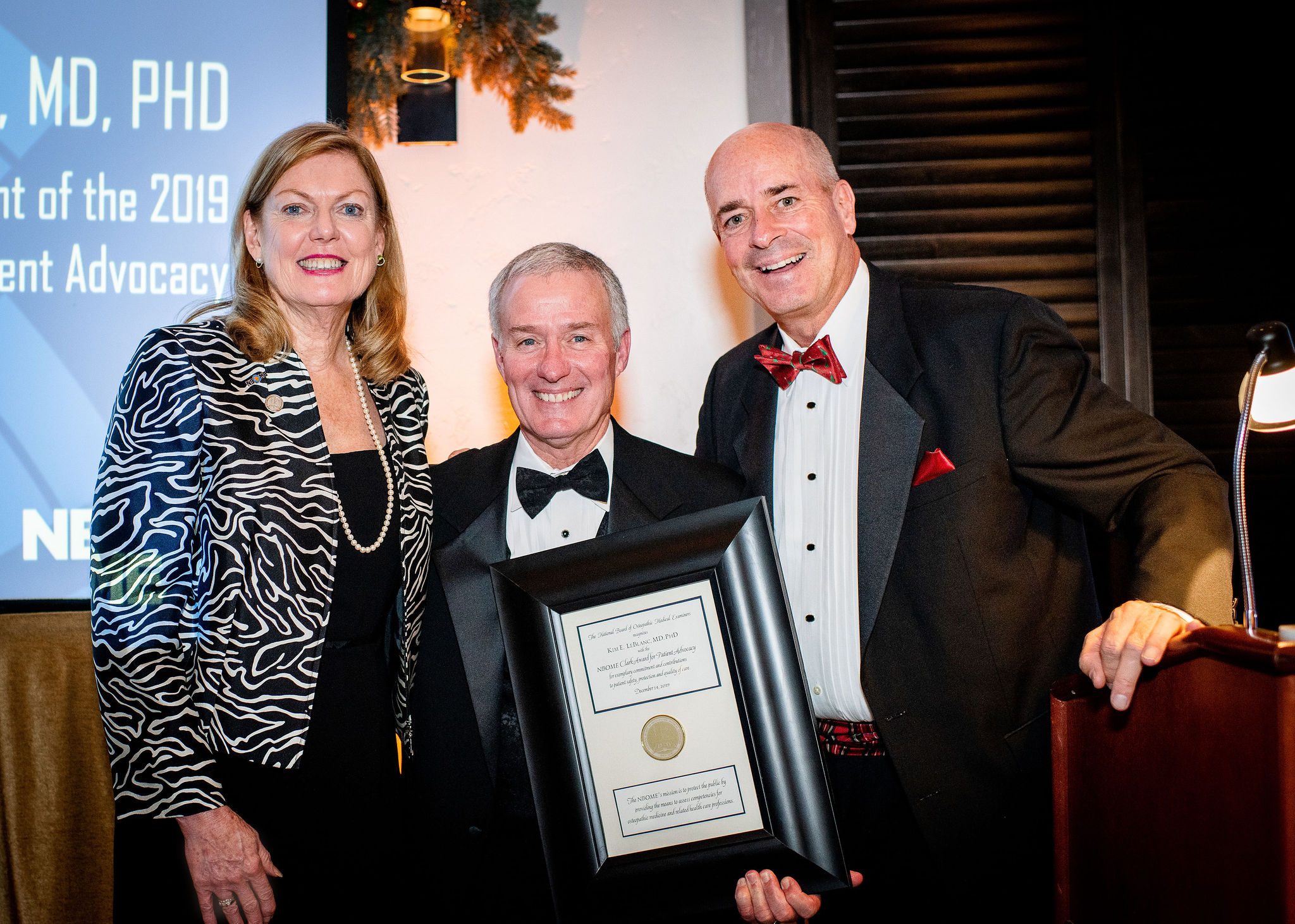 Kim E. LeBlanc, MD, PhD, Honored with NBOME Clark Award for Patient Advocacy - NBOME